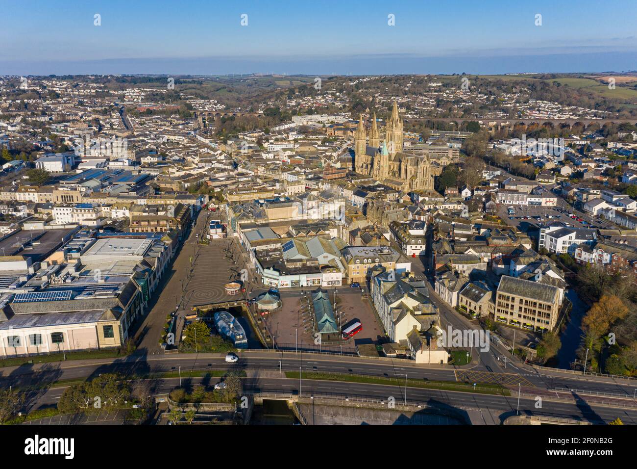 Cornwall truro beach hi-res stock photography and images - Alamy