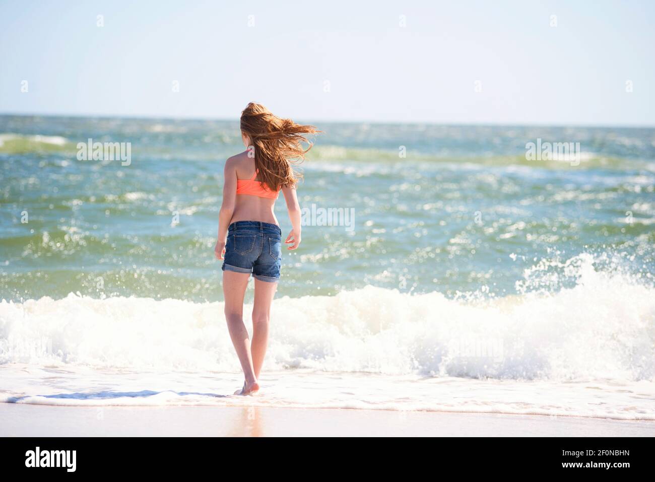 Bright exciting girl with red hair, hi-res stock photography and images ...