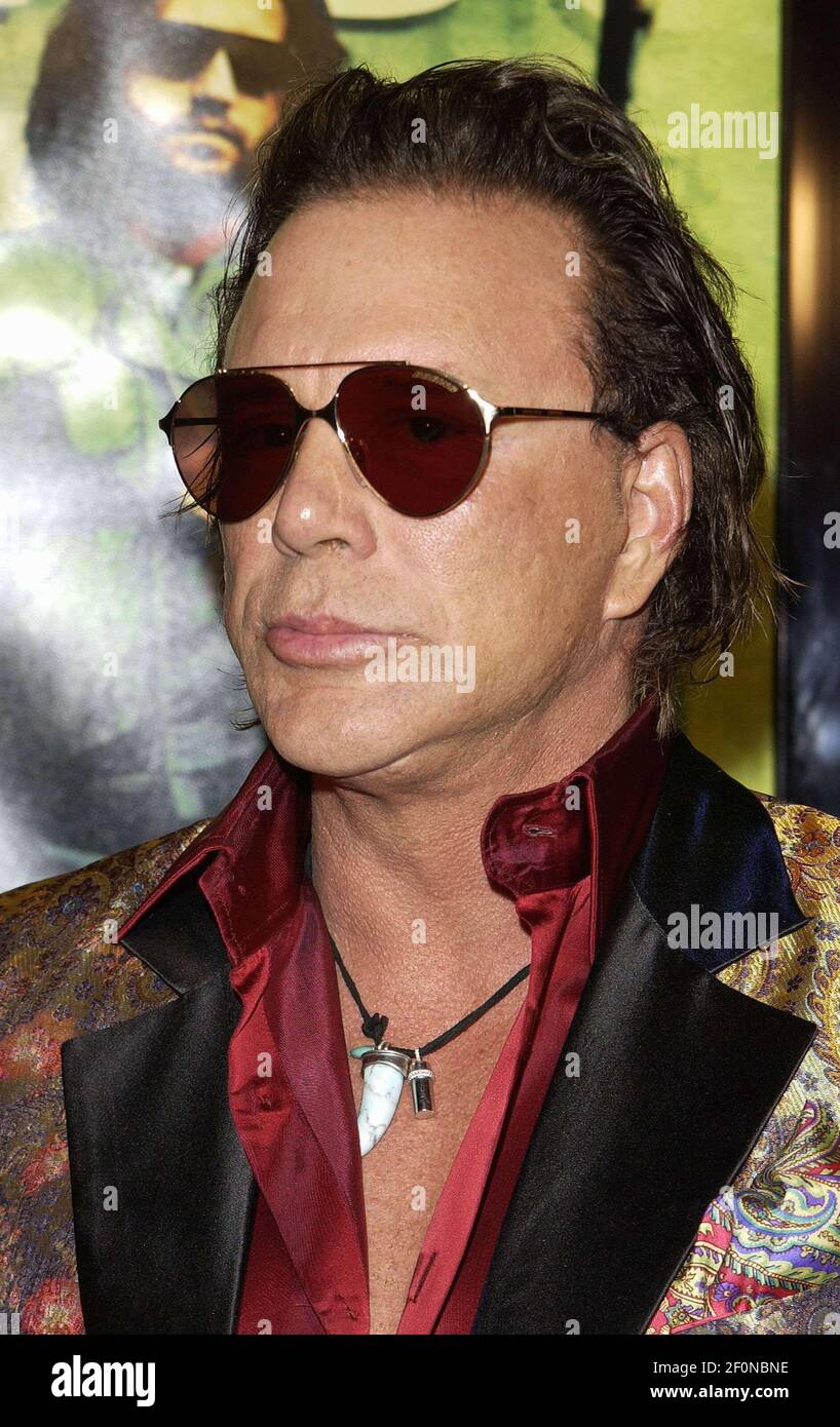 11 October 2005 - Hollywood, California - Mickey Rourke. "Domino" Los ...