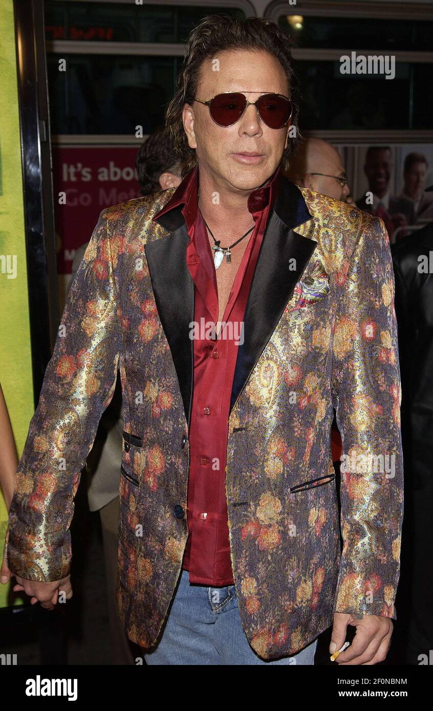 11 October 2005 - Hollywood, California - Mickey Rourke. "Domino" Los ...