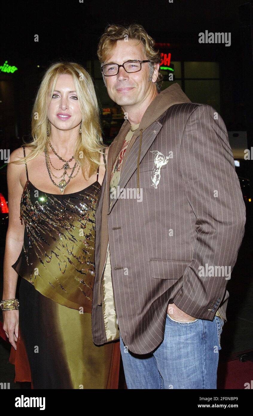 10 October 2005 - Hollywood, California - Elly Castle and husband John ...