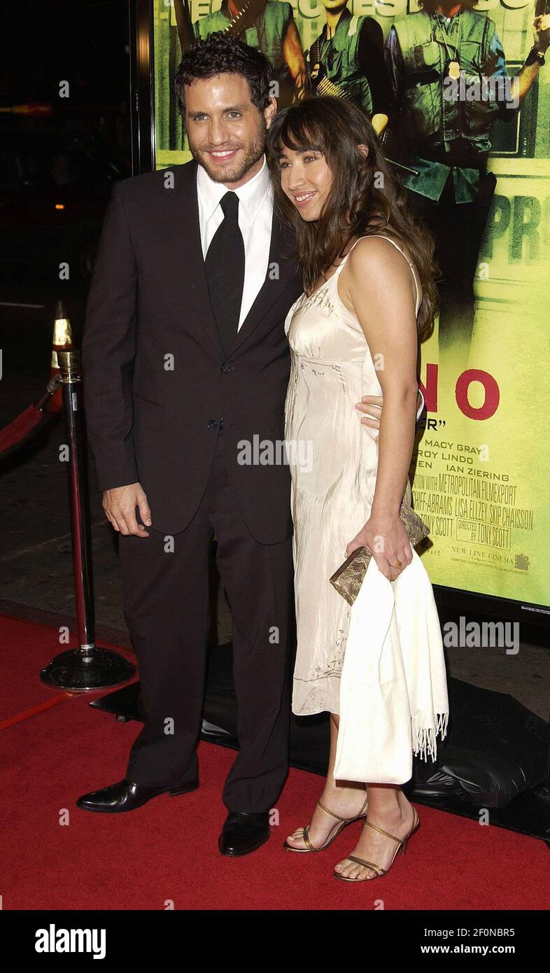 11 October 2005 - Hollywood, California - Edgar Ramirez and guest ...