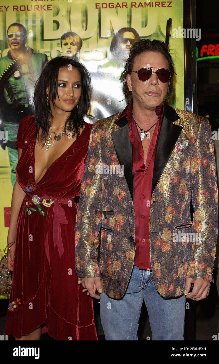 11 October 2005 - Hollywood, California - Mickey Rourke. "Domino" Los ...