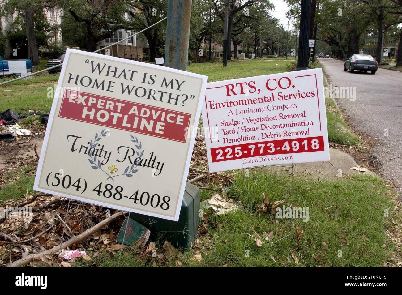 7 Oct 2005 - New Orleans, LA - Hurricane Katrina aftermath, New Orleans ...