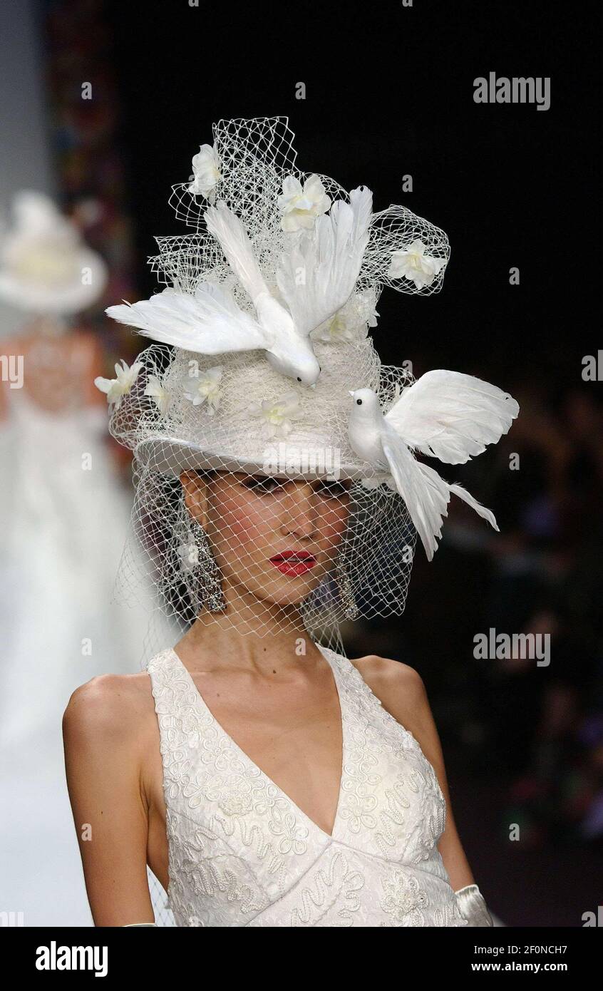19 October 2005 - Culver City, California - A model walks the runway at ...