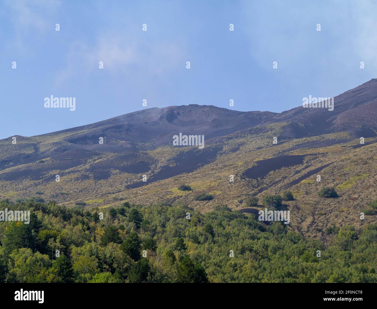 Mount Etna landscape Stock Photo - Alamy