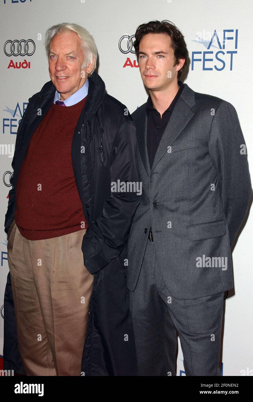 5 November 2005 - Hollywood, California - James D'Arcy and Donald ...