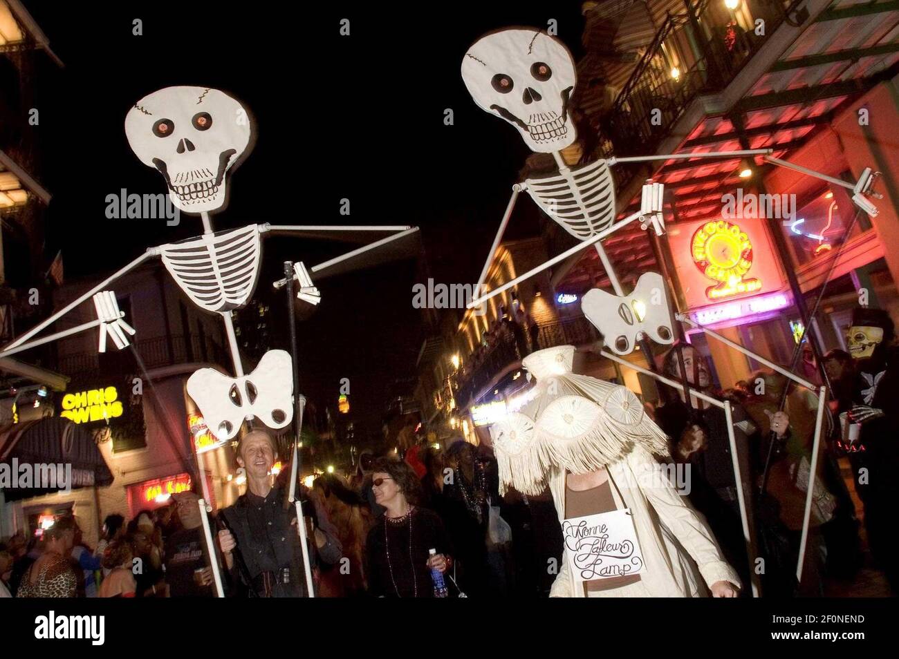 31 October 2005 - New Orleans, LA - Halloween, post Katrina, New ...