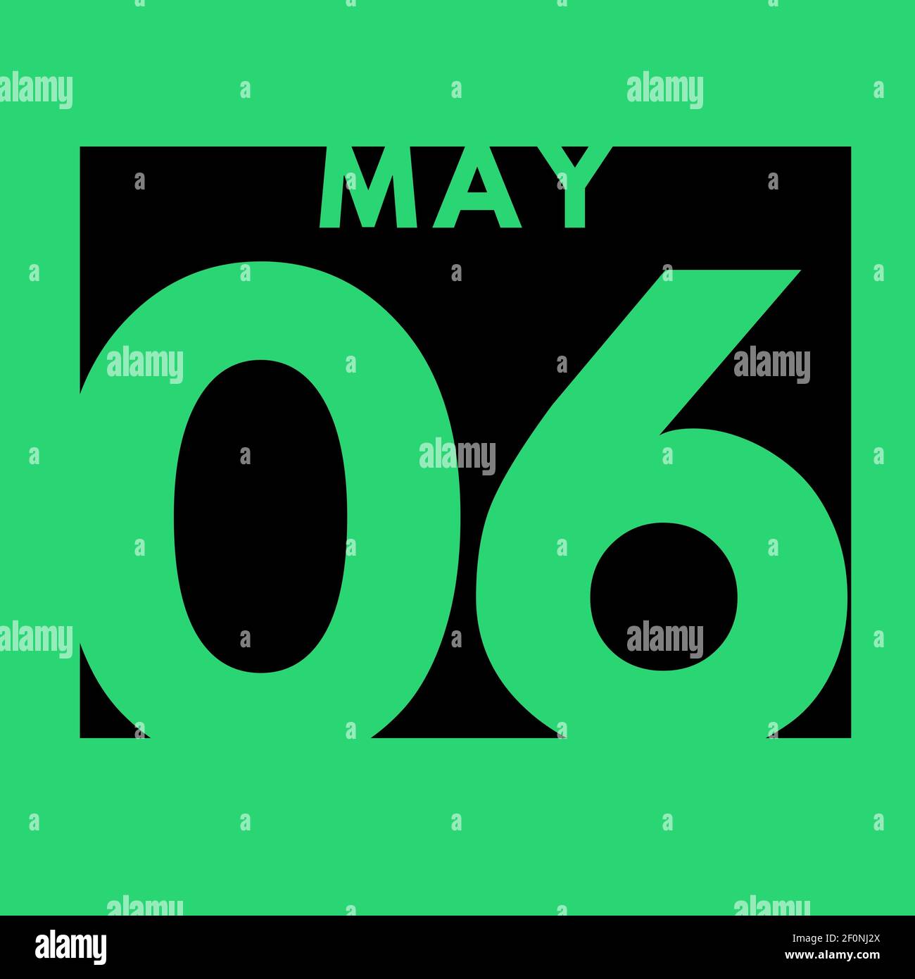 May 6 . flat modern daily calendar icon .date ,day, month .calendar for ... May 6 . flat modern daily calendar icon .date ,day, month .calendar for ...