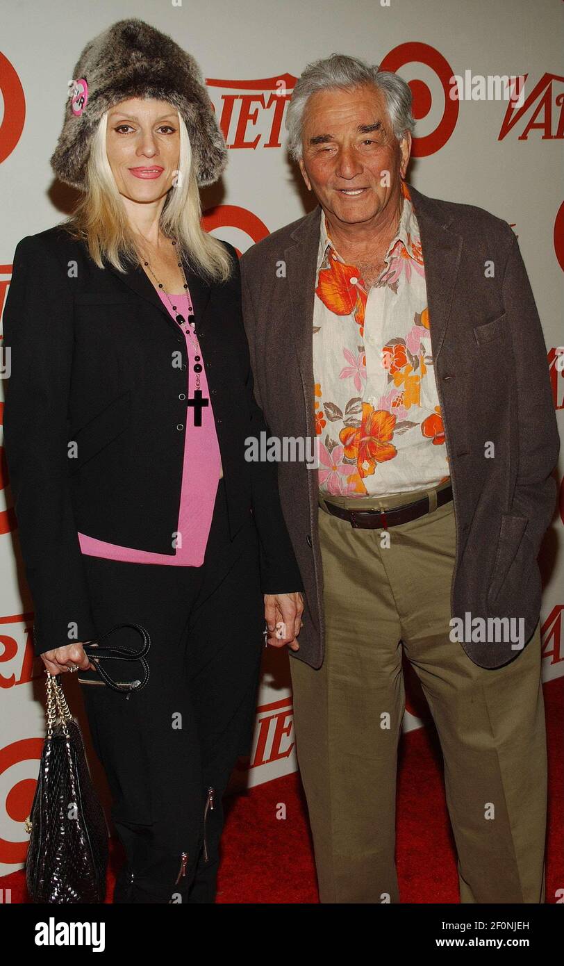2 December 2005 - Beverly Hills, California - Peter Falk and wife ...