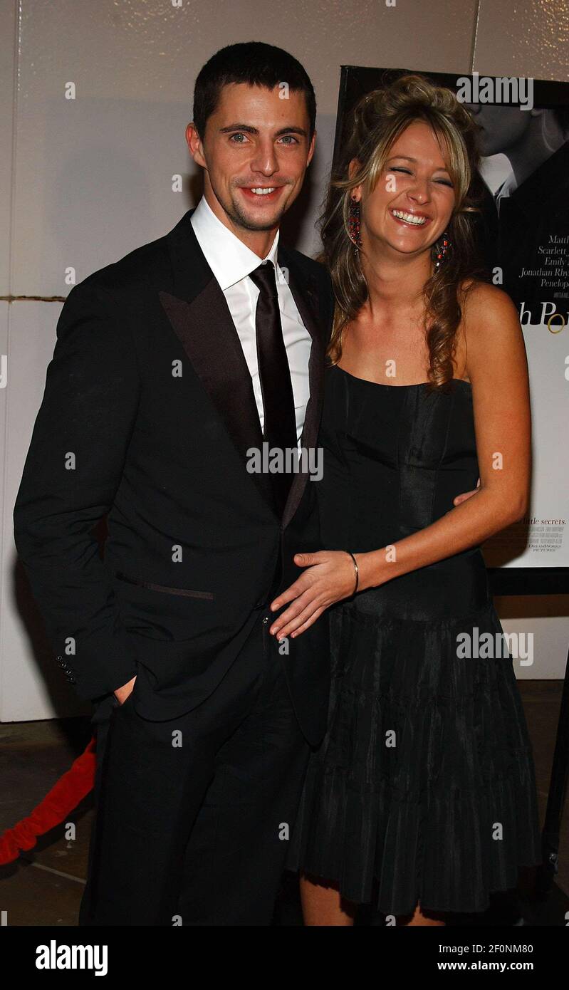 8 December 2005 - Los Angeles, California - Matthew Goode. Match Point ...