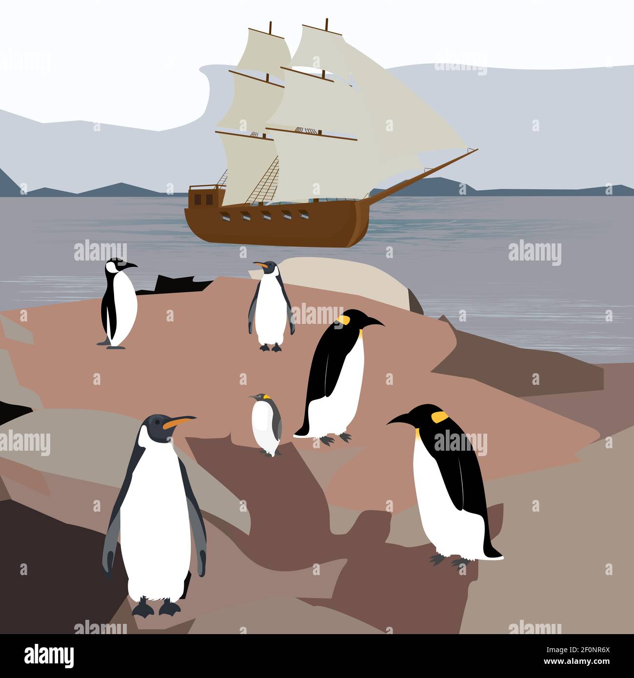 Animals that live in long, cold winters Stock Photo - Alamy