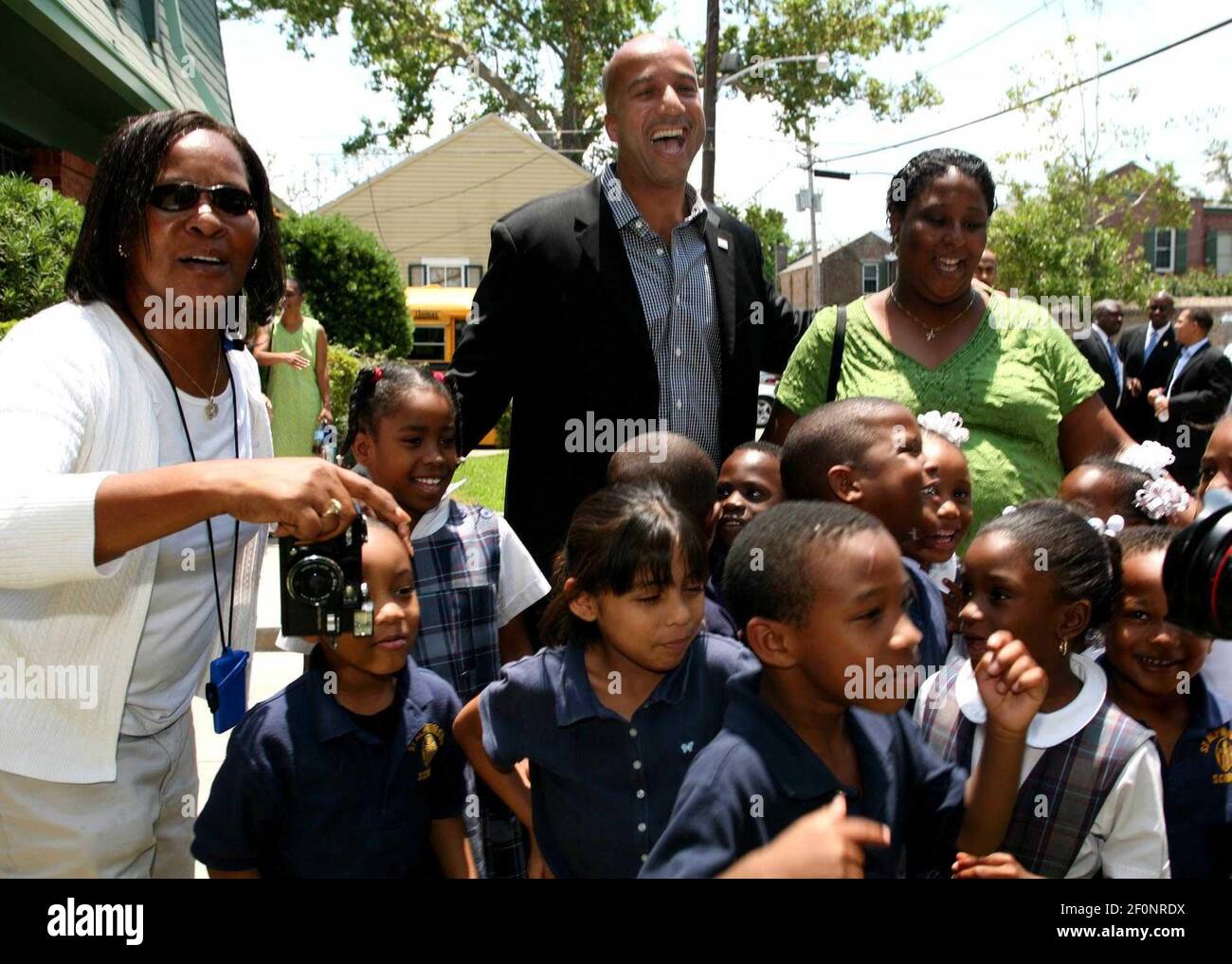 May 19th, 2006. New Orleans, Louisiana. On the campaign trail. After a ...