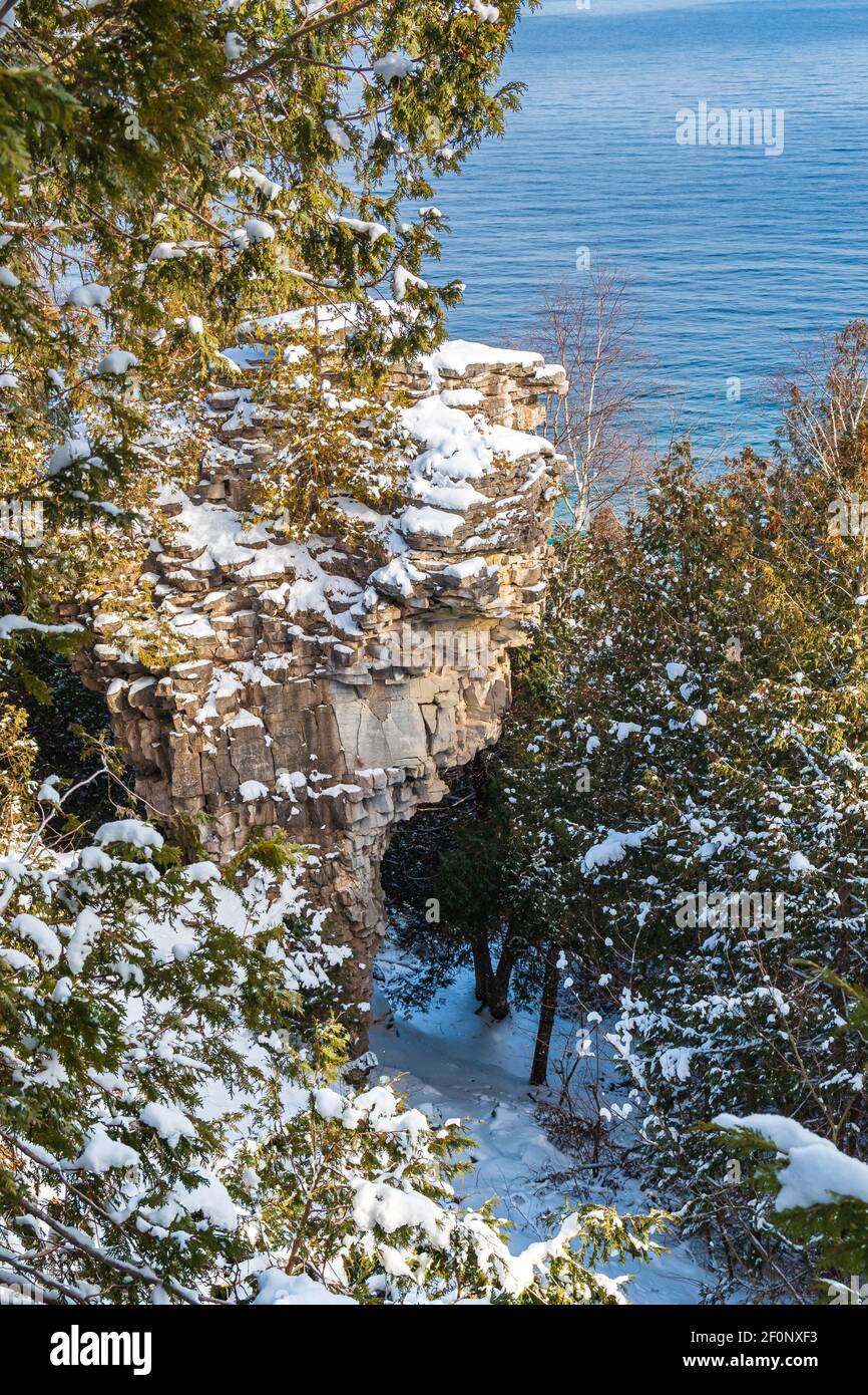 Fathom Five National Park Grey Sauble County Bruce Peninsula Ontario ...