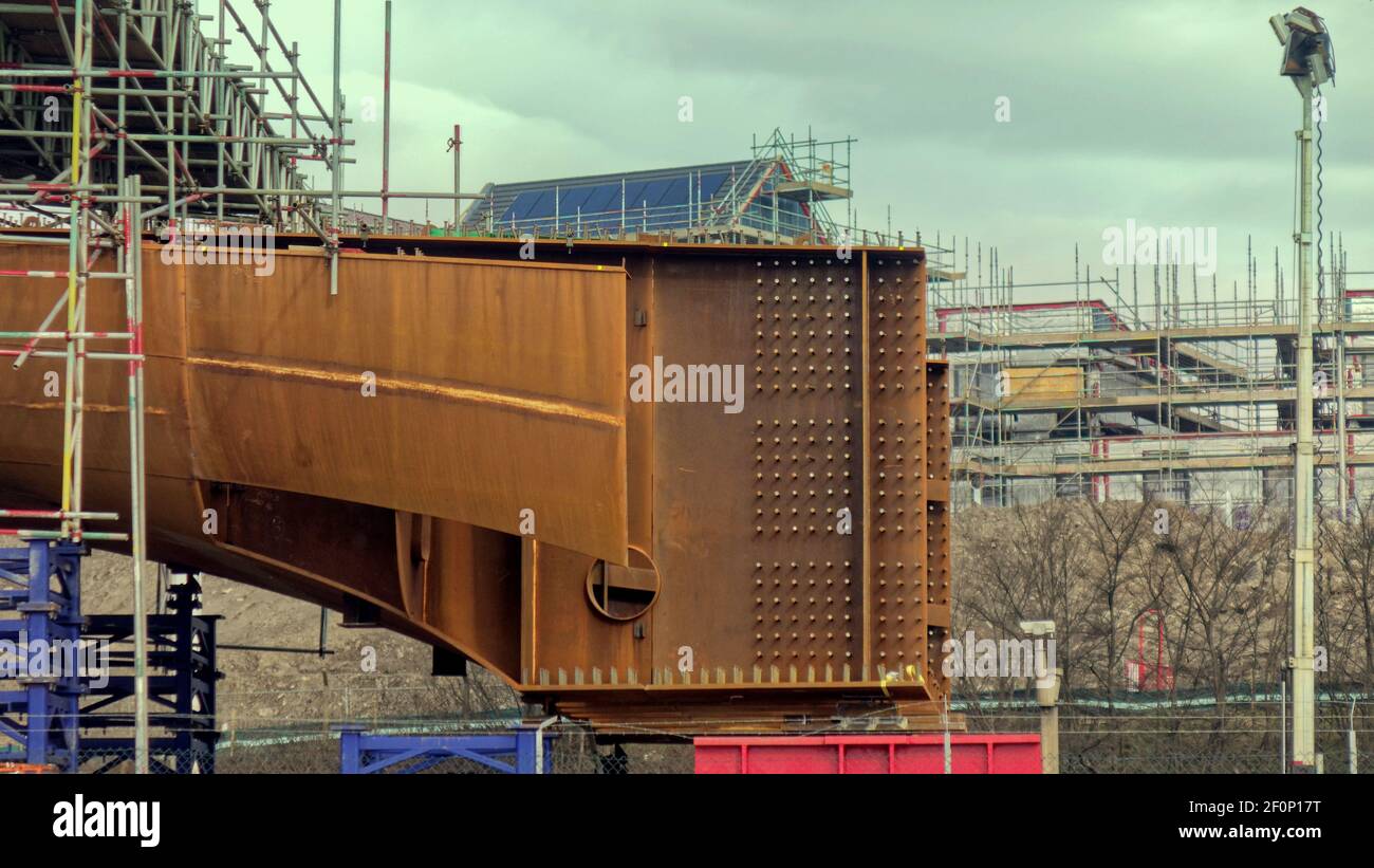 Sighthill m8 bridge hi-res stock photography and images - Alamy