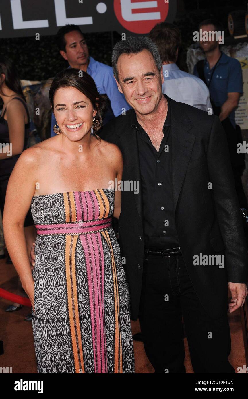 Lindsay Collins and Jim Morris. 21 June 2008 - Los Angeles, California ...