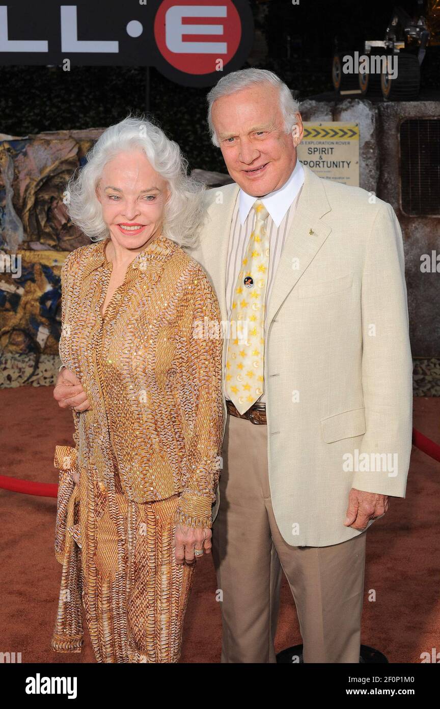 Buzz Aldrin and Lois Aldrin. 21 June 2008 - Los Angeles, California ...