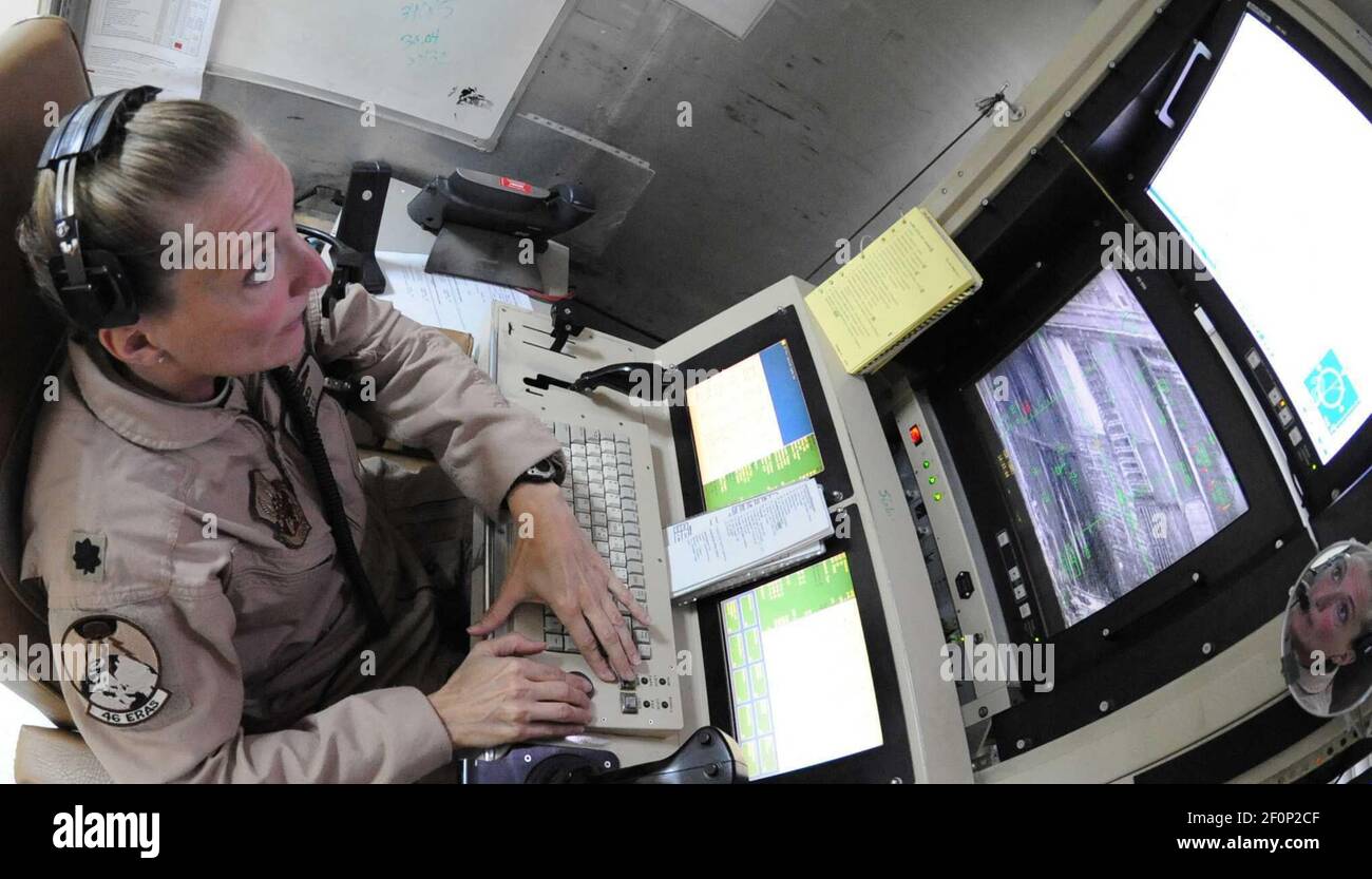 Lt. Col Debra Lee, the 46th Expeditionary Reconnaissance and Attack ...