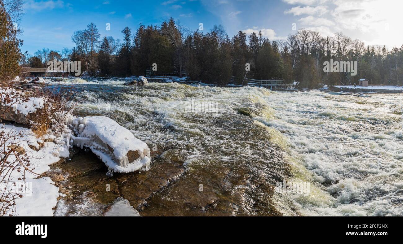 Fathom Five National Park Grey Sauble County Bruce Peninsula Ontario ...