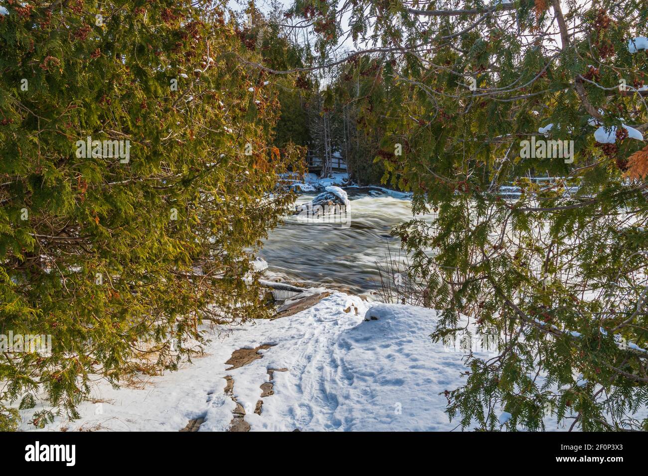 Fathom Five National Park Grey Sauble County Bruce Peninsula Ontario ...
