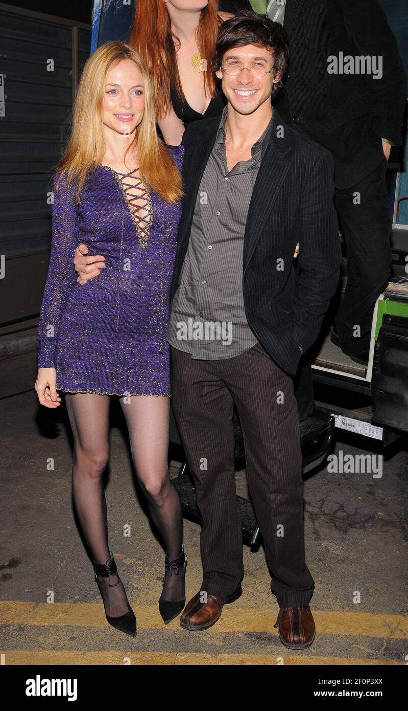 Heather Graham and Yaniv Raz. 19 February 2009, Hollywood, CA. Global ...