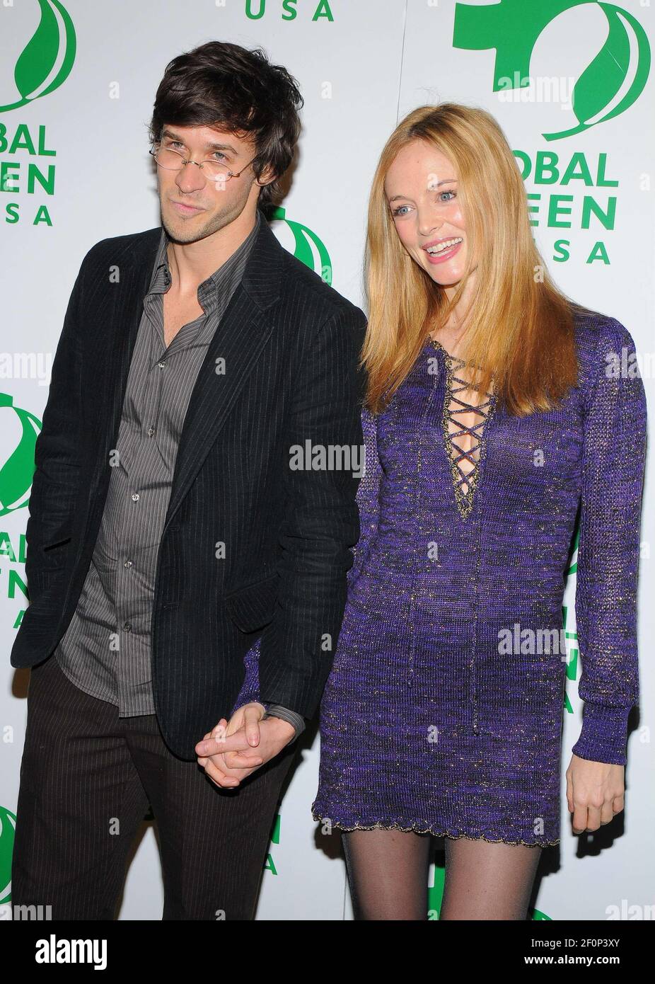 Heather Graham and Yaniv Raz. 19 February 2009, Hollywood, CA. Global ...