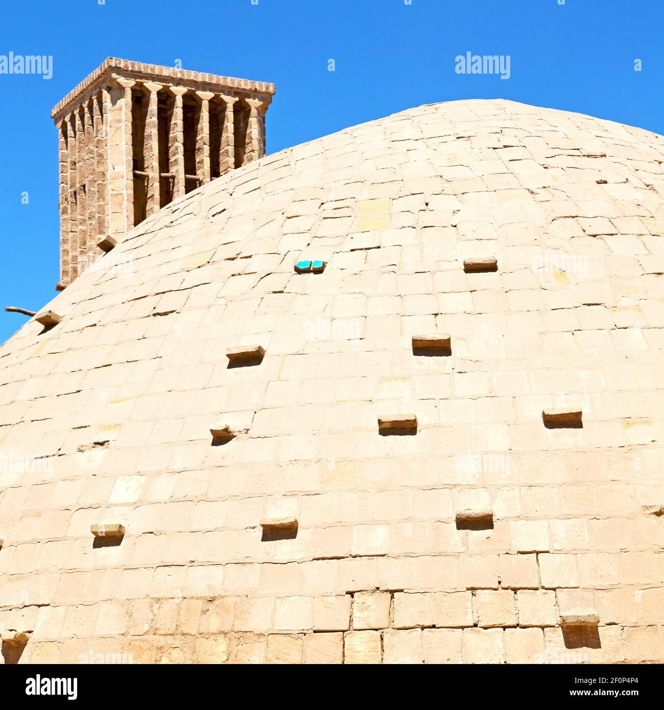 Windcatcher house in yazd hi-res stock photography and images - Alamy