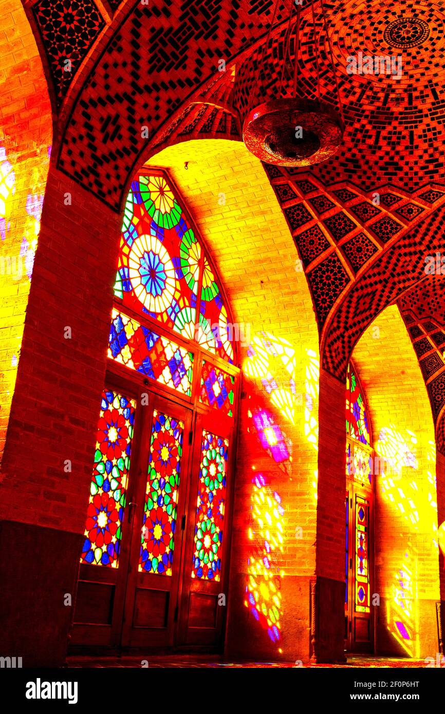 In iran colors from the windows Stock Photo - Alamy