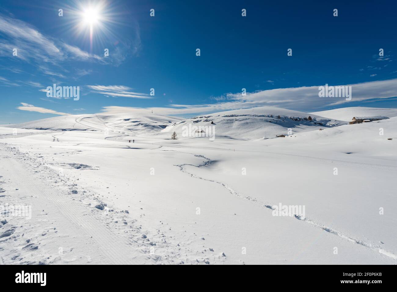 Lessinia High Plateau (Altopiano della Lessinia) and the Monte Tomba in ...
