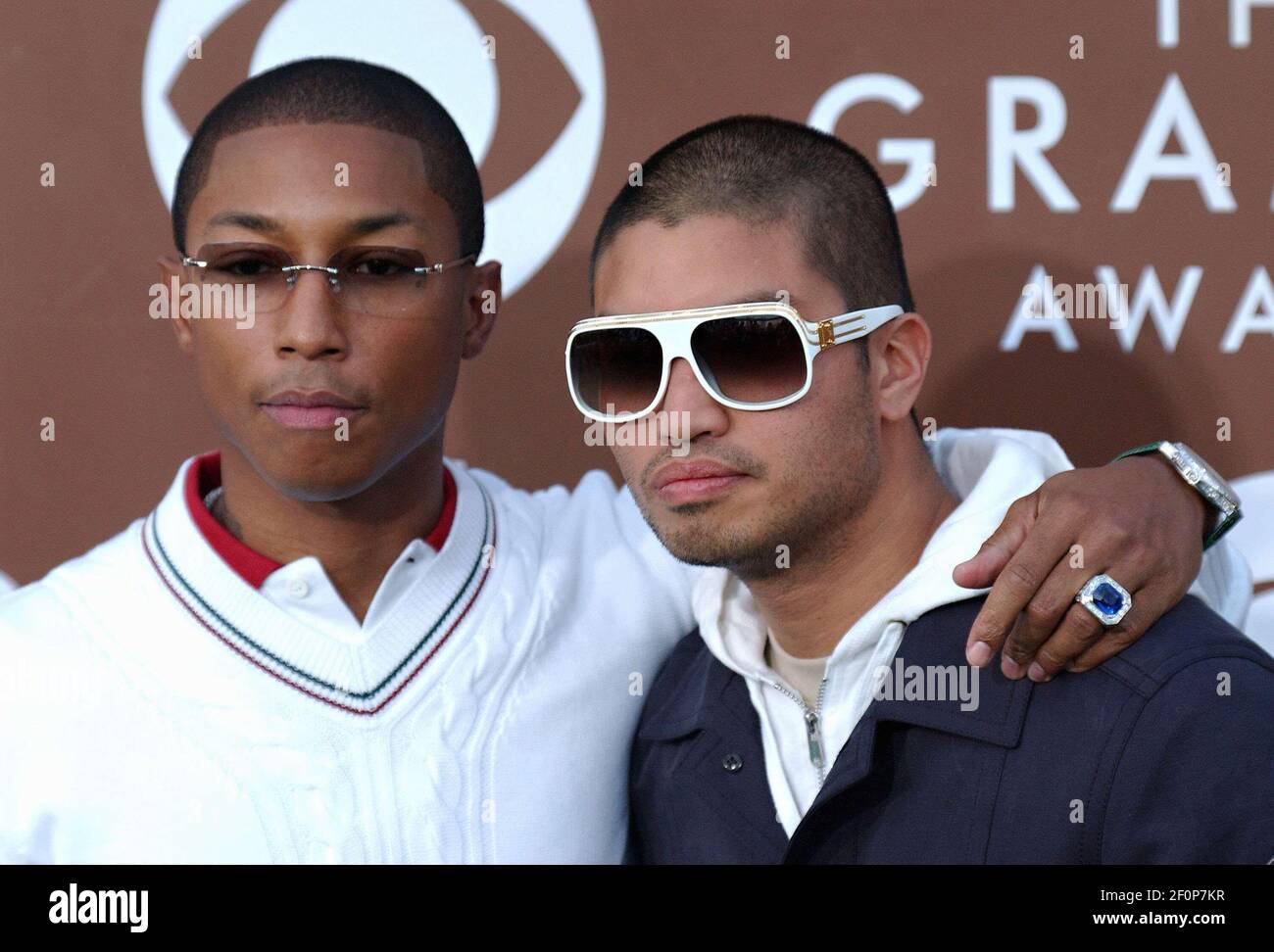 8 February 2006 - Los Angeles, California - Pharrell and Chad Hugo of ...