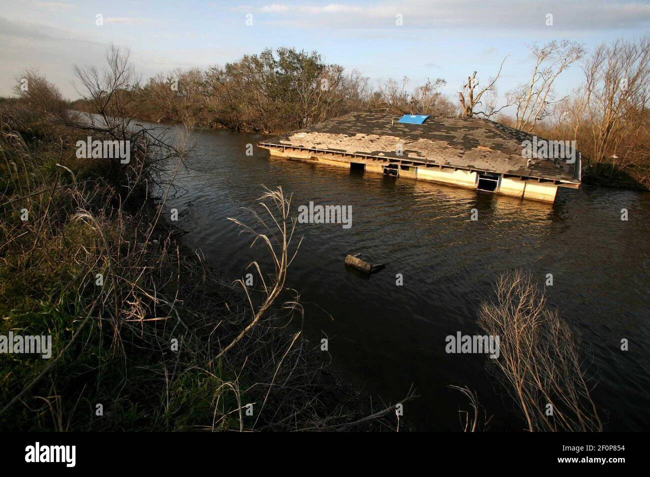 16th Feb, 2006. Devastated Plaquemines Parish, just south of New ...