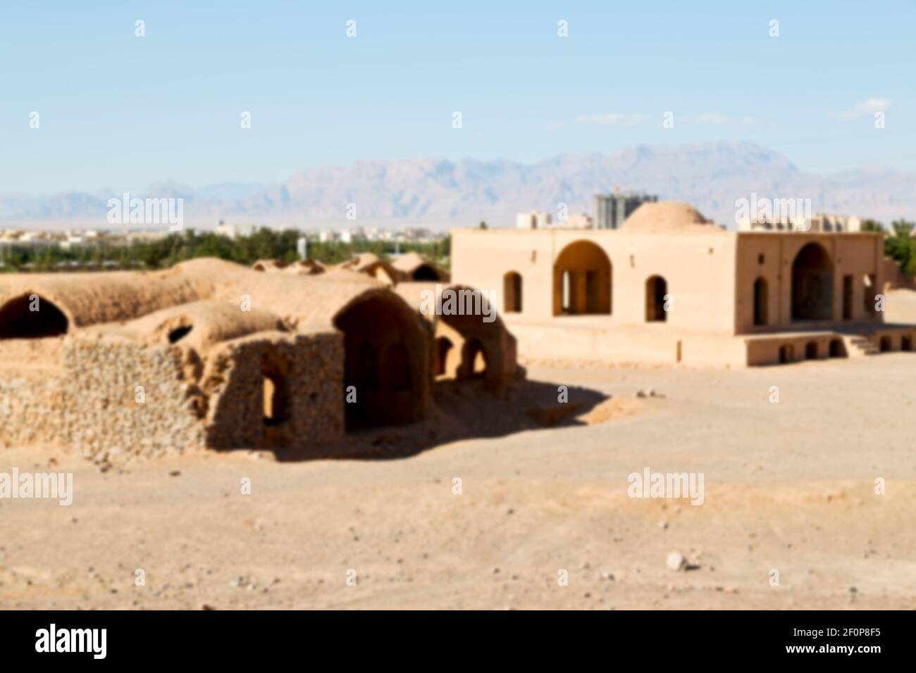 In iran the antique temple Stock Photo - Alamy