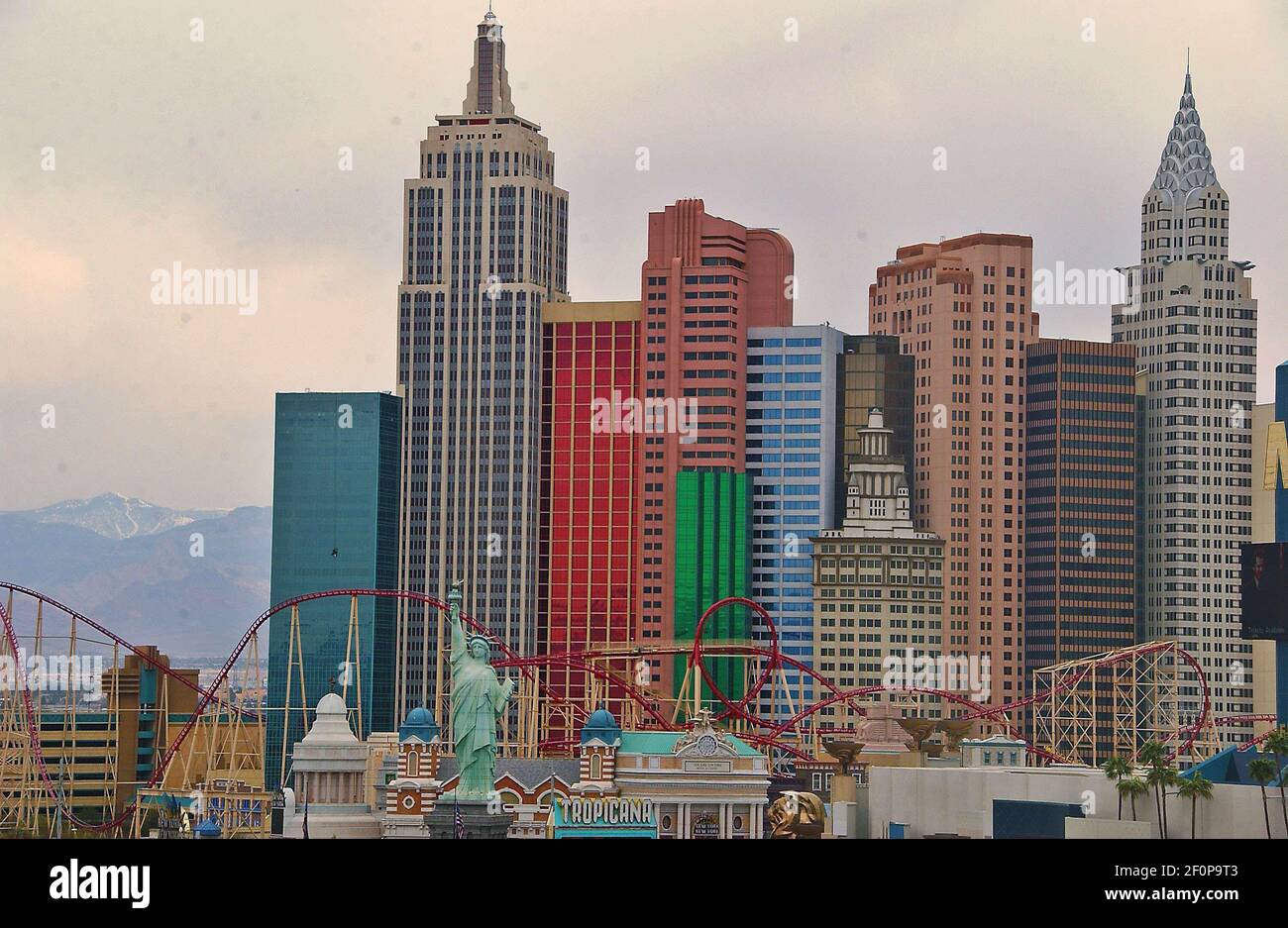 18 March 2006 - Las Vegas, Nevada - The New York New York Hotel Las ...