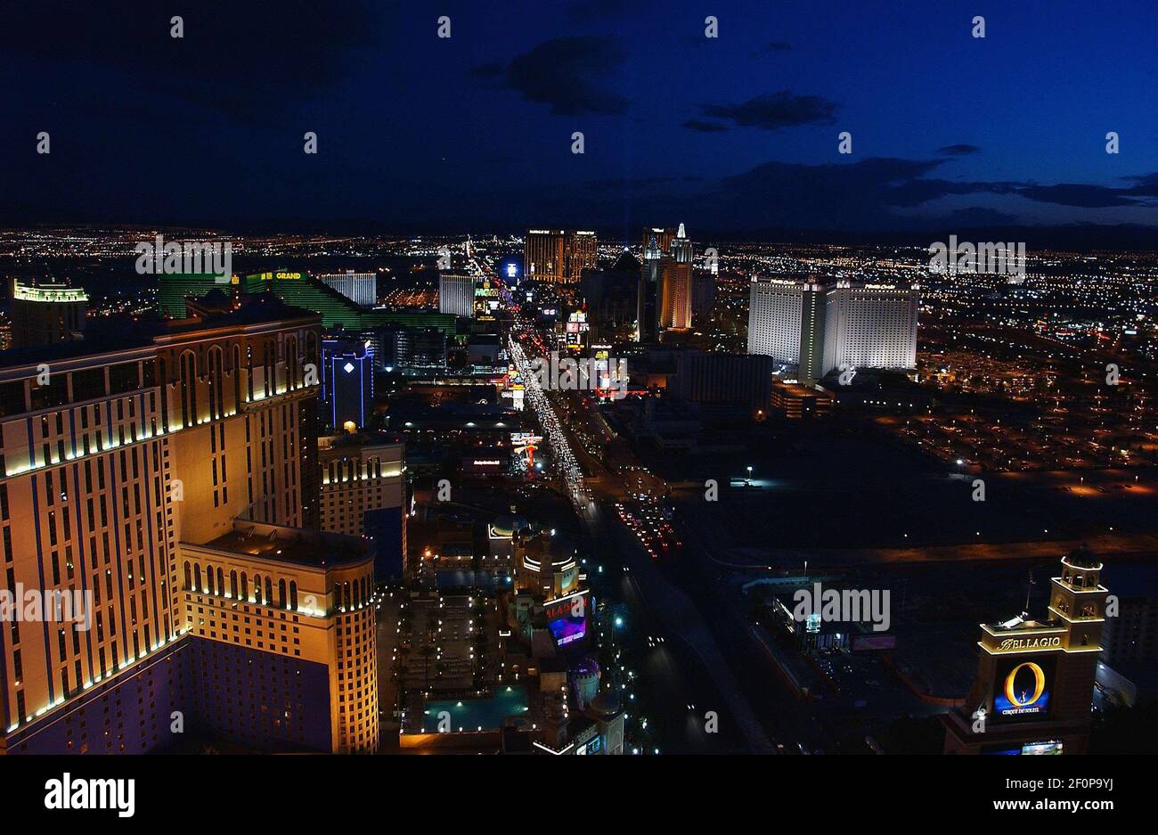 18 March 2006 - Las Vegas, Nevada - Las Vegas Boulevard. The Famous ...