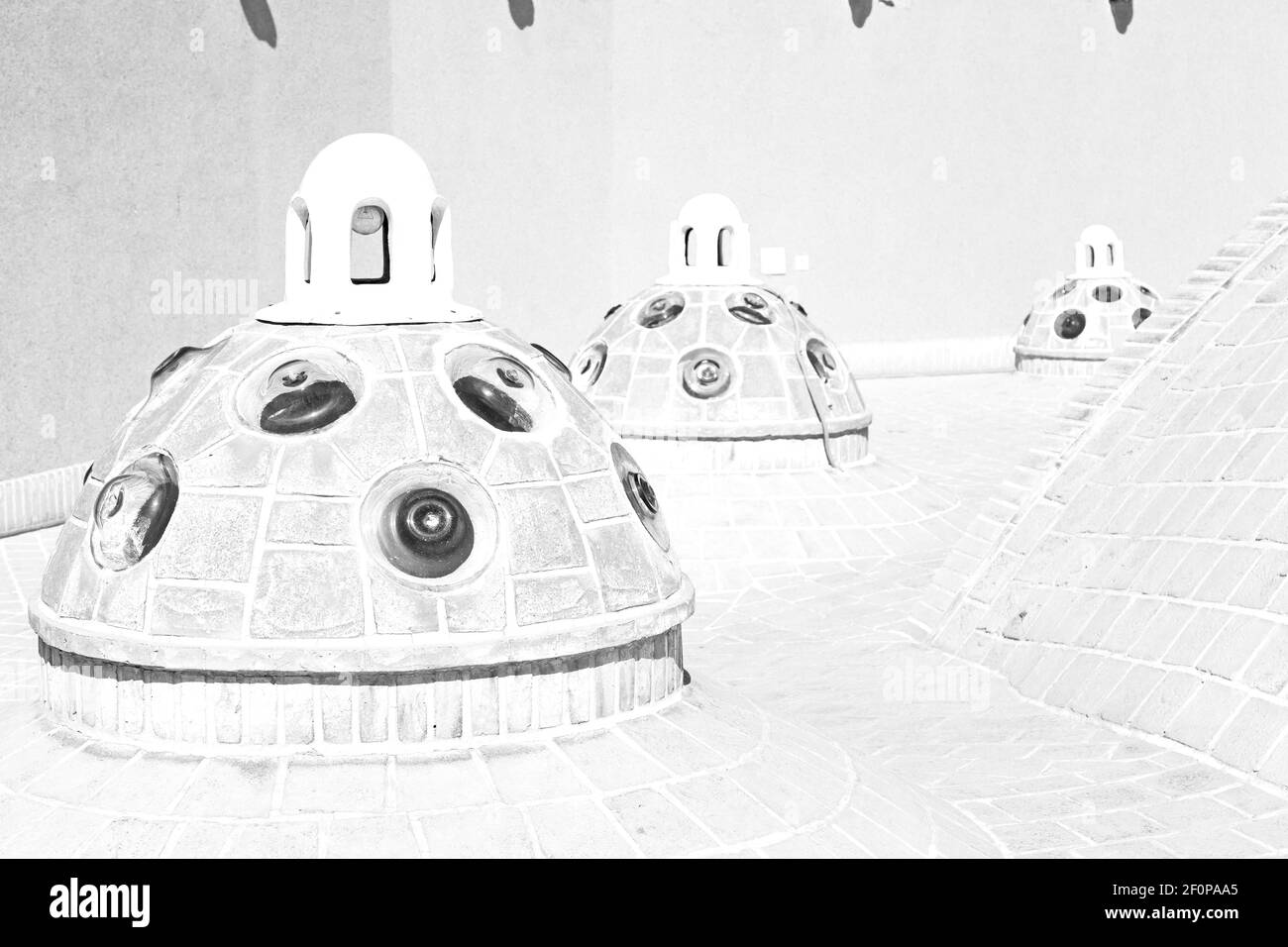 In iran the old building roof Stock Photo - Alamy