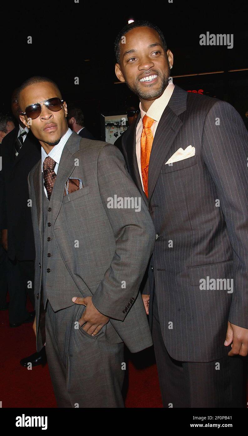 30 March 2006 - Hollywood, California - T.I. and Will Smith. Los ...