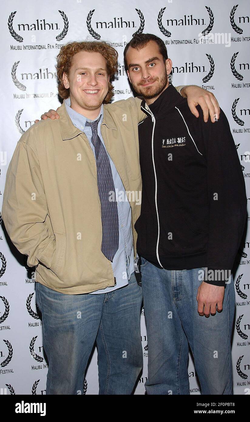 7 April 2006 - Los Angeles, California - Justin Liberman (L) and Joshua ...