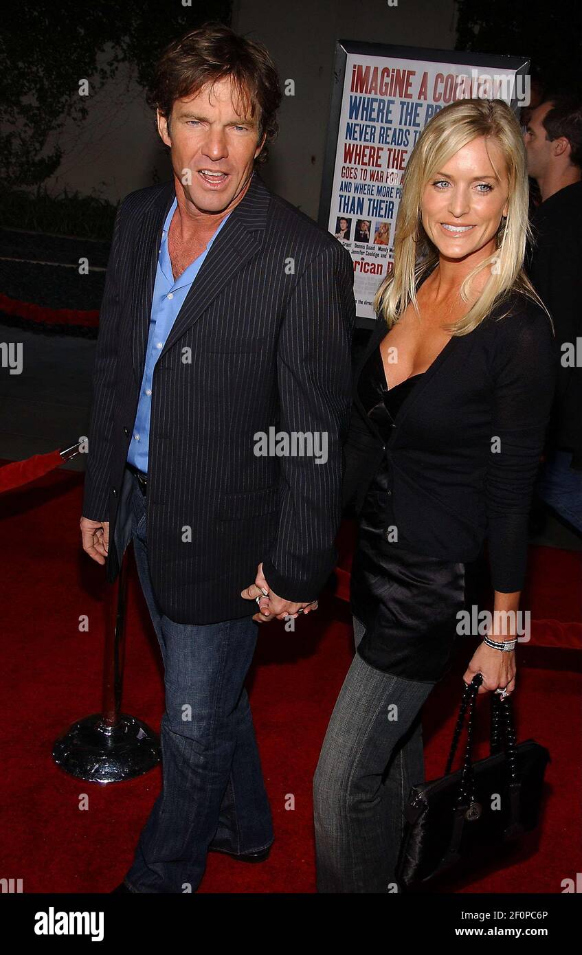 Dennis quaid and kimberly buffington hi-res stock photography and ...