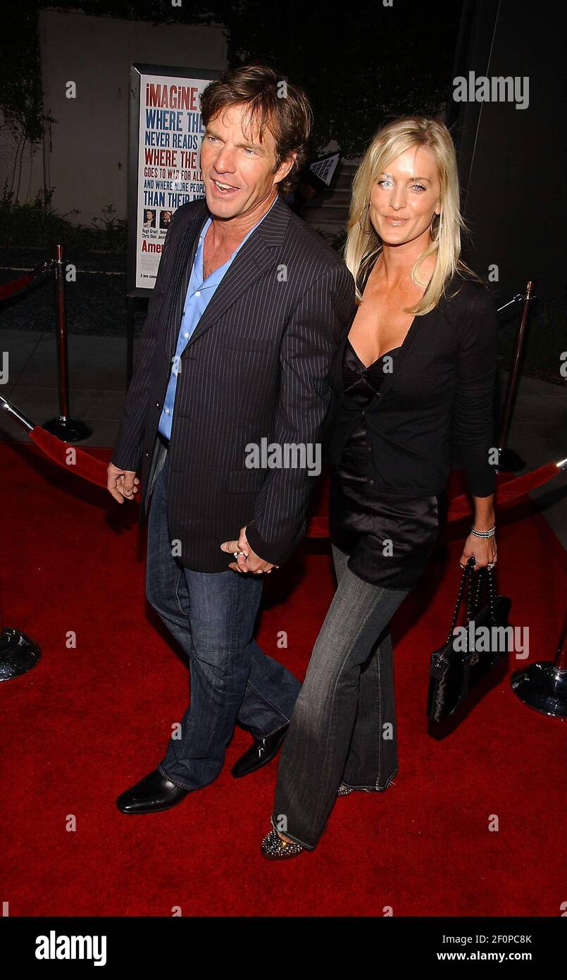 11 April 2006 - Hollywood, California - Dennis Quaid and Kimberly ...