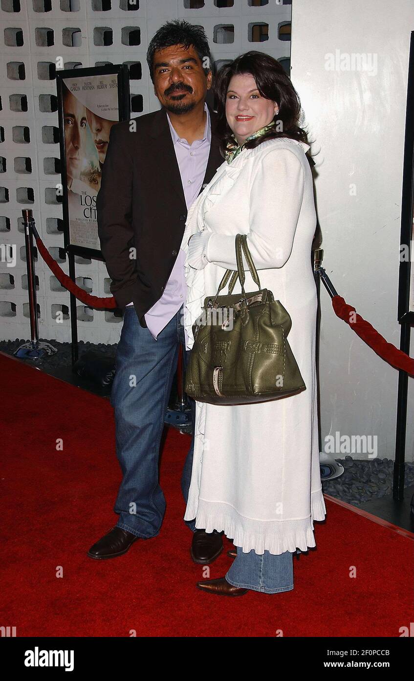 17 April 2006 - Hollywood, California - George Lopez and Anna Lopez ...