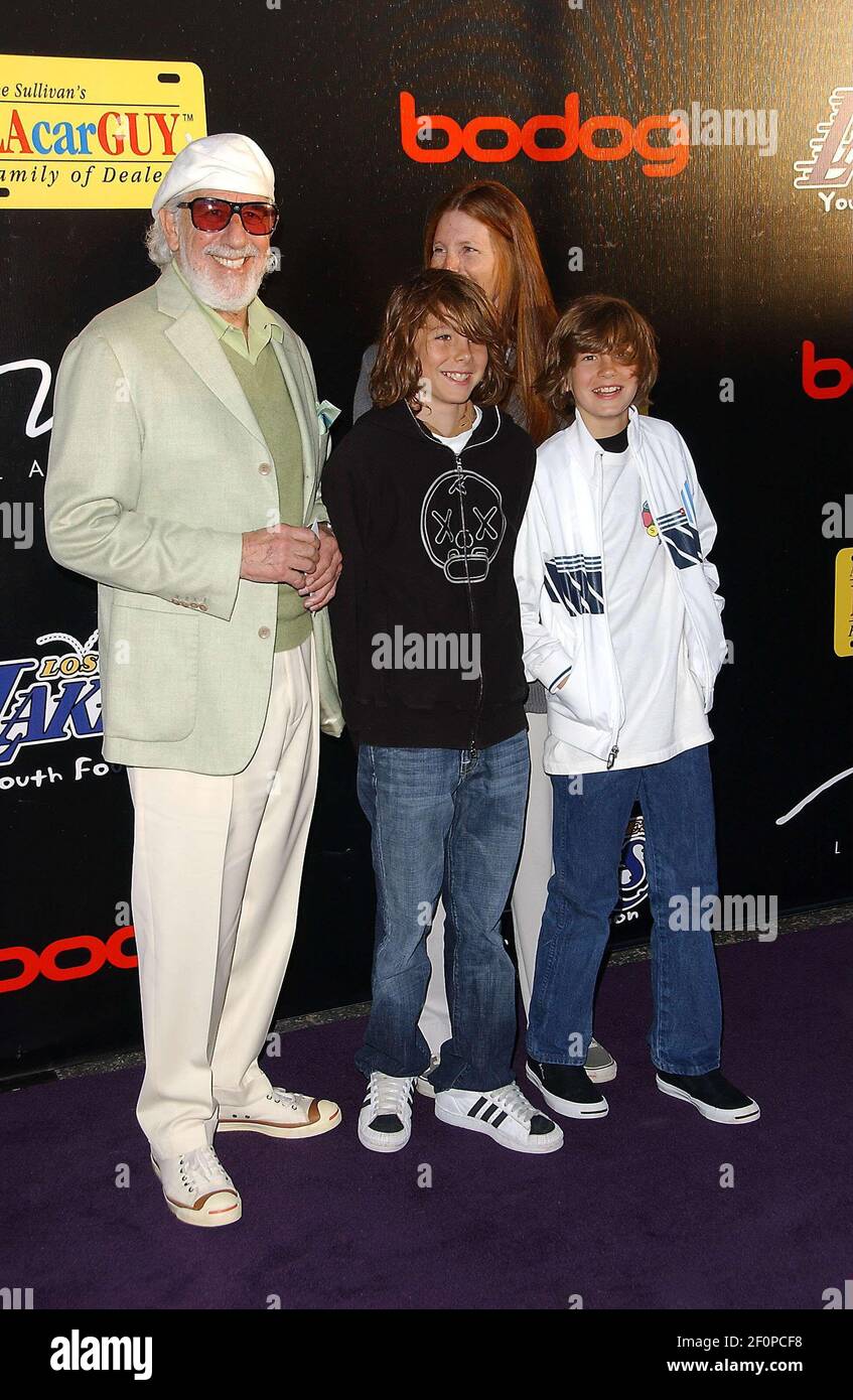 11 April 2006 - Santa Monica, California - Lou Adler and family. The ...