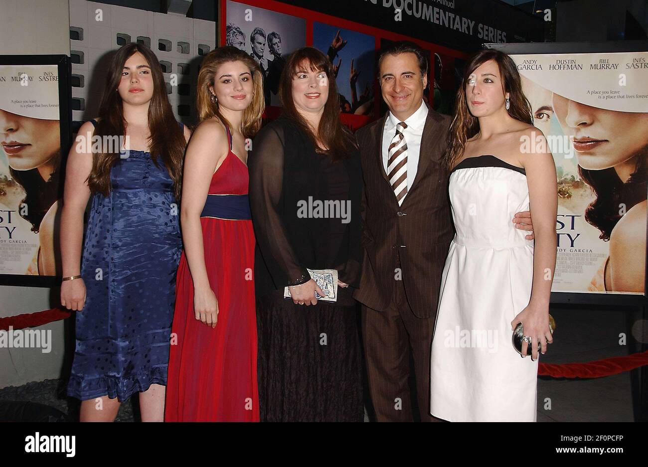 17 April 2006 - Hollywood, California - Andy Garcia and Marivi Lorido ...