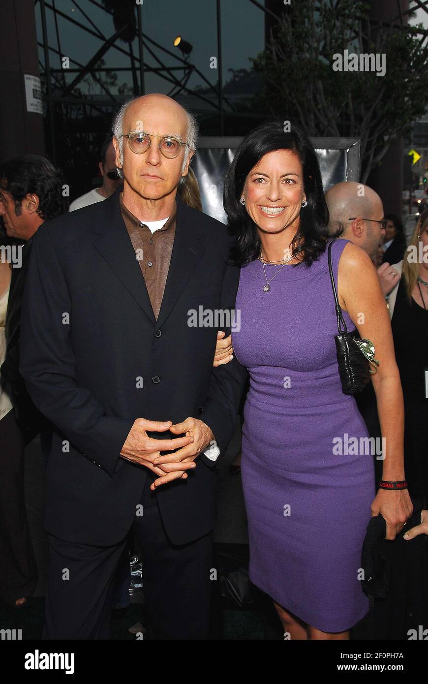 16 May 2006 - Los Angeles, California - Larry David and Laurie David ...