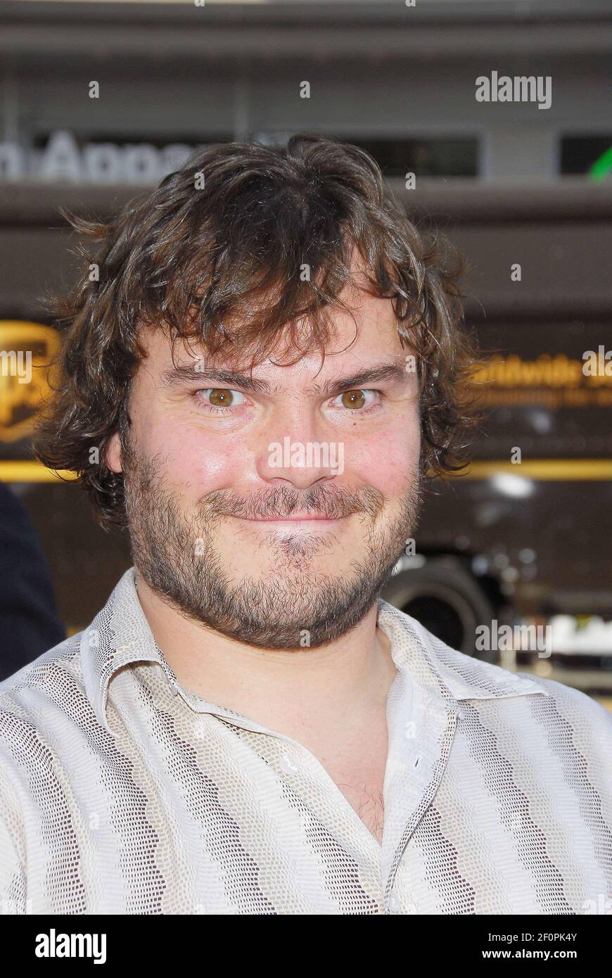 12 June 2006 - Hollywood, California - Jack Black. "Nacho Libre" World ...