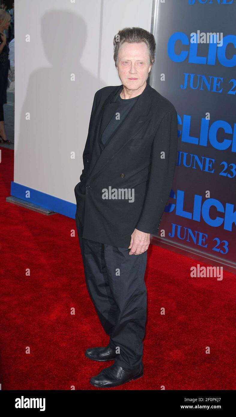 14 June 2006 - Westwood, California - Christopher Walken. "Click" Los ...