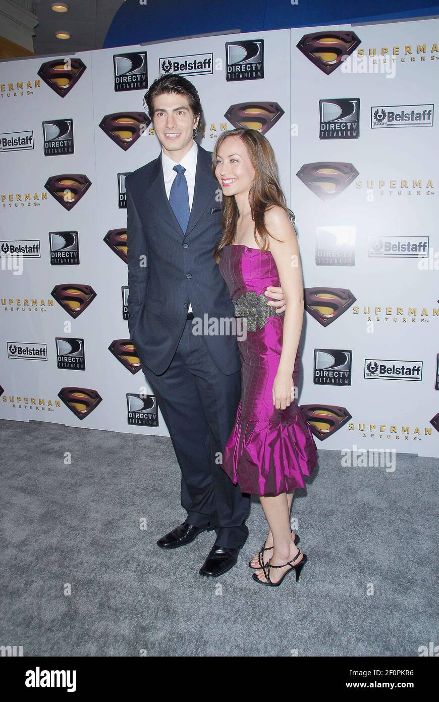 21 June 2006 - Westwood, California - Brandon Routh and Courtney Ford ...