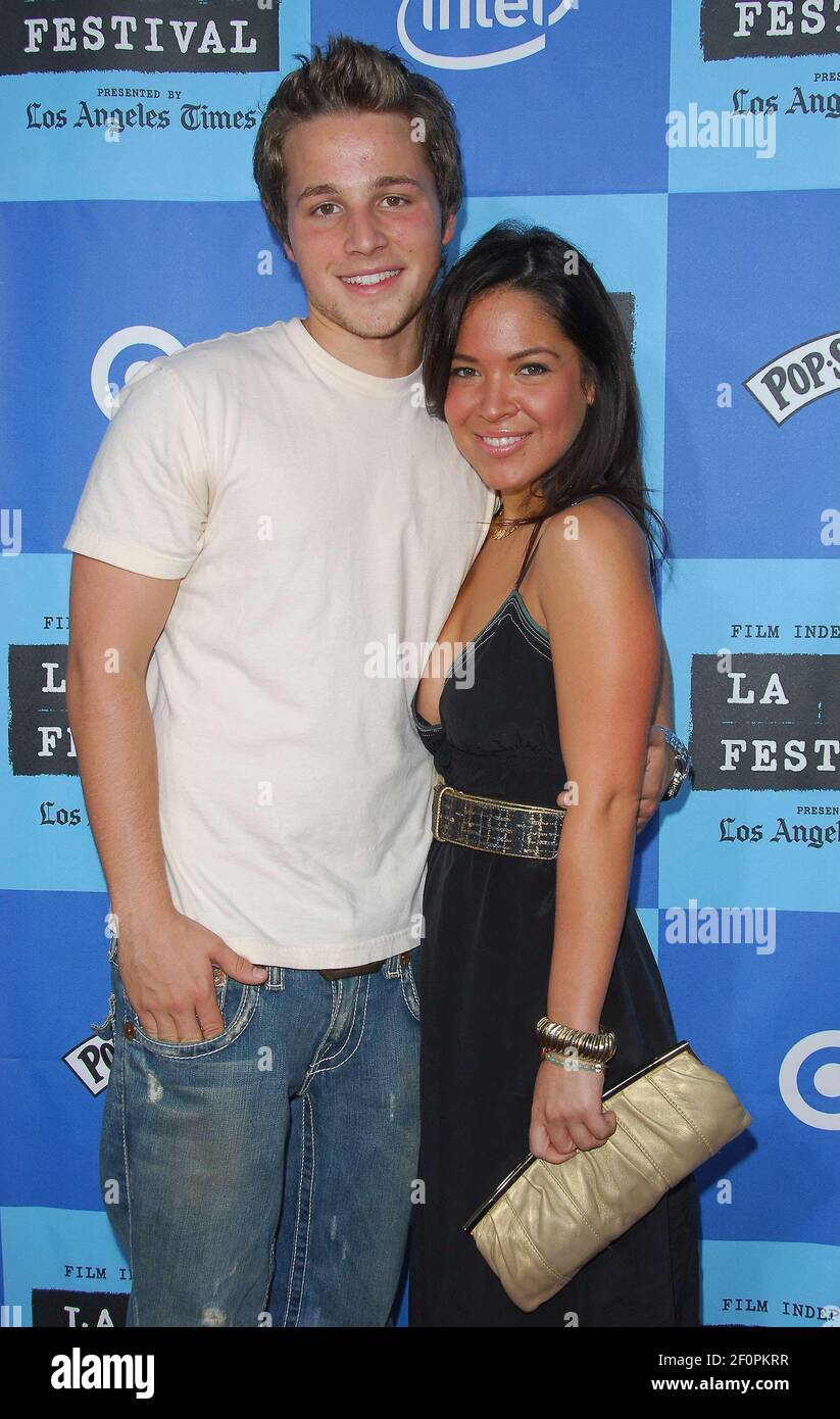 22 June 2006 - Westwood, California - Shawn Pyfrom and girlfriend. Los ...