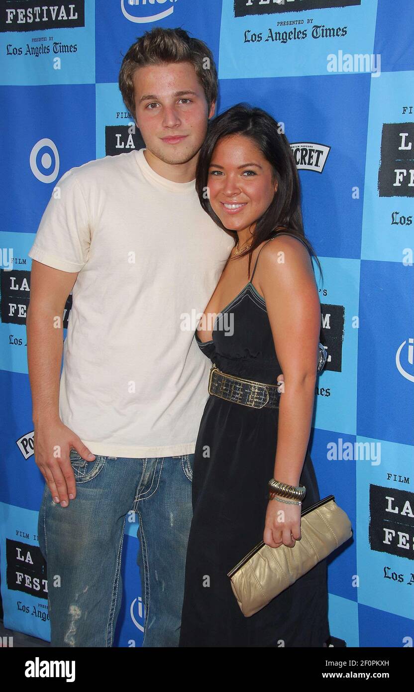 22 June 2006 - Westwood, California - Shawn Pyfrom and girlfriend. Los ...