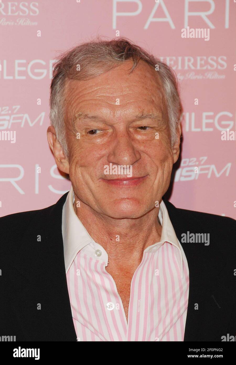 18 August 2006 - West Hollywood, California - Hugh Hefner. Paris Hilton ...