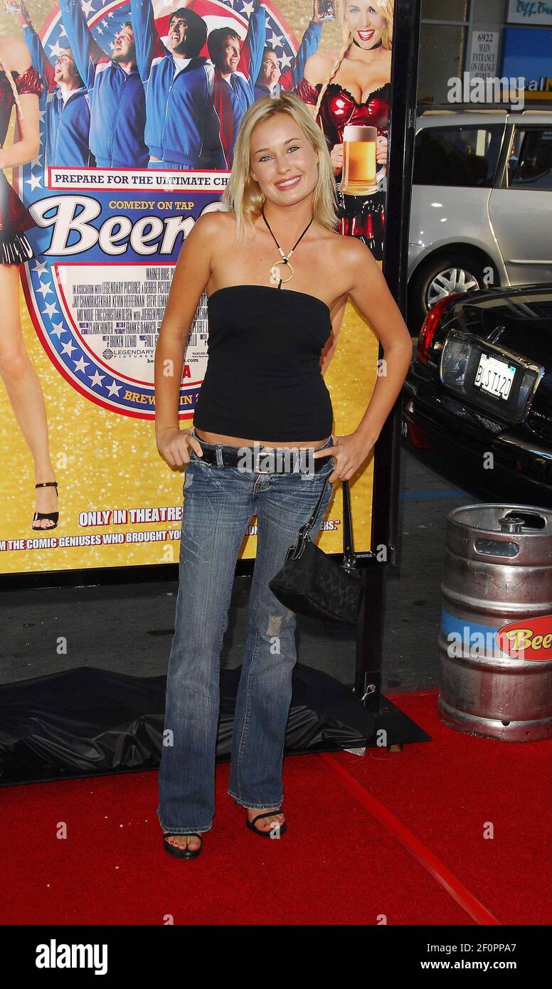 21 August 2006 - Hollywood, California - Amber Hay. "Beerfest" Los ...